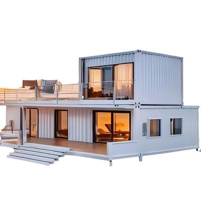 户外新款集装箱别墅星空房屋移动房露营房全景名宿住人