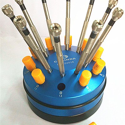 钟表工具活动座起子10支装螺丝批