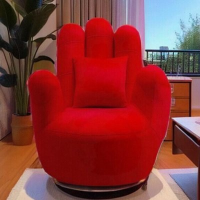 阳台五手单人掌拇卧室简约指网红创意客厅手指现代儿童懒人沙发指