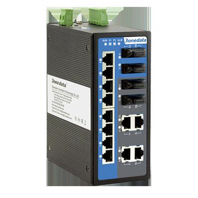 3onedata IES6116-4F 网管4路光转14路电口 三旺工业以太网交换机