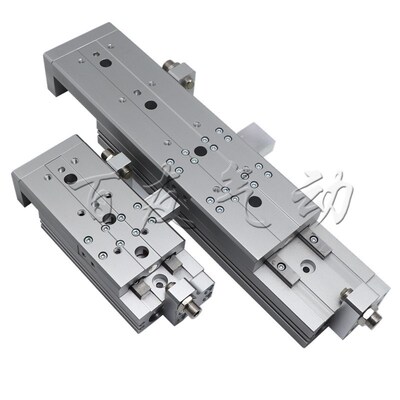 精密滑台气缸HLQL6/HLQ6X10SAS/HLQ6X20S/30S/40S/50S/SA/SAS/SAF