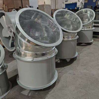 壁式轴流风机配镀锌弯头T35-11-2.8 2921m3/h 190pa 0.25kw