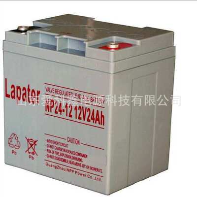 Lapater拉普特蓄电池NP24-12 12V24AH UPS不间断电源备用电瓶