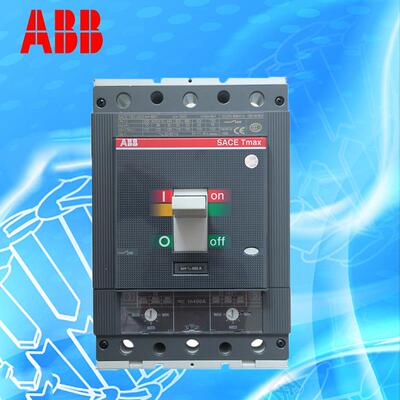 ABBTmax 塑壳配电保护用断路器T5S400 PR221DS-LSI R400 FF 3P