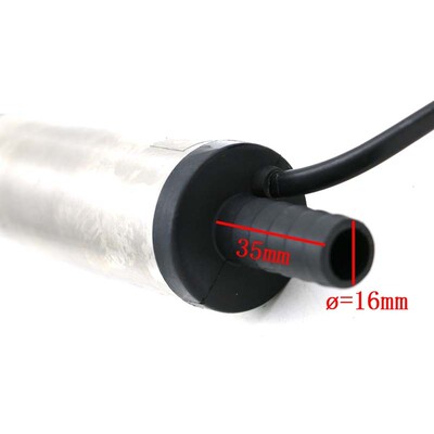 12V/24v 38mm电动直流加油泵柴油泵潜水泵抽油泵小油泵抽水机