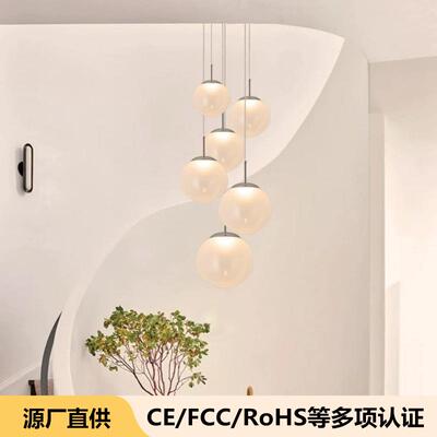 TomDixon熔岩餐厅吊灯挑空复式loft楼梯灯别墅客厅吊灯床头氛围灯