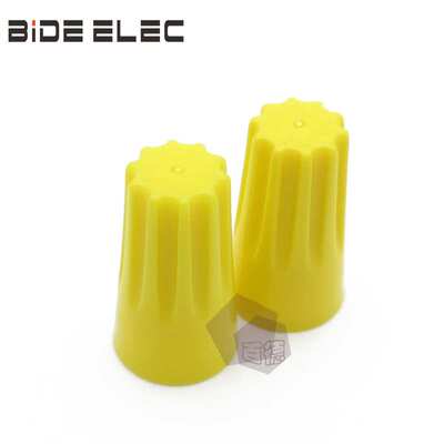 金笔Heavy Power P4黄色螺旋弹簧式压线帽接线头电线连接器