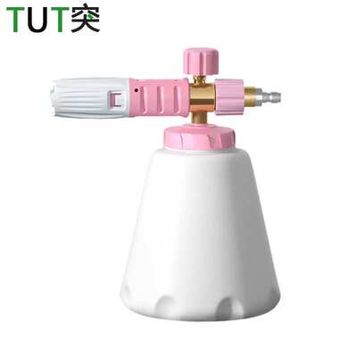跨境新款洗车泡沫壶1000mlPA壶可调节泡沫喷壶家用洗车泡沫壶台州