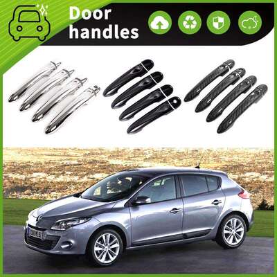 适用于09-16款雷诺梅甘娜Megane车门把手门碗拉手防刮改装配件