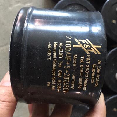 原装货450V2000uf德国FT弗兰特高压滤波电