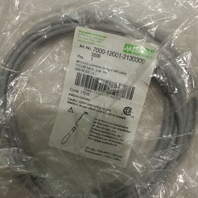 议价全新原装MURR 穆尔 连接器 7000-12181-2130300/07418正品现