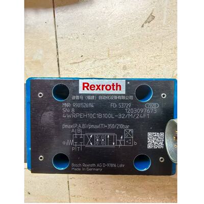 议价REXROTH力士乐比例阀 4WRPEH10C1B100L-32/M/24F1