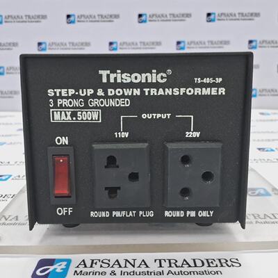 TRISONIC TS4053P STEPUP  DOWN TRANSFORMER MAX.500W