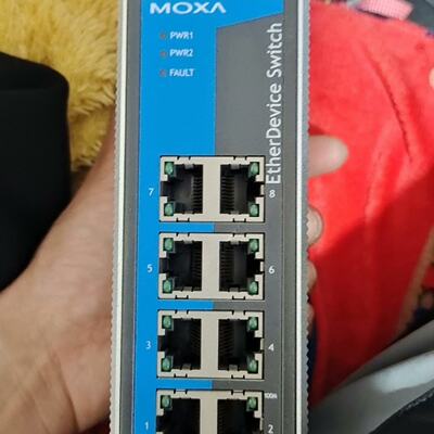 【议价-可维修】磨砂8口工业级网络交换机EDS 308 全新/二手均有