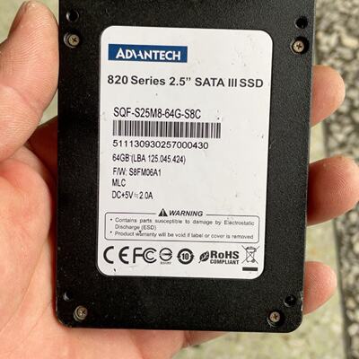 (议)研华82064GSATA工业级固态型号SQFS25
