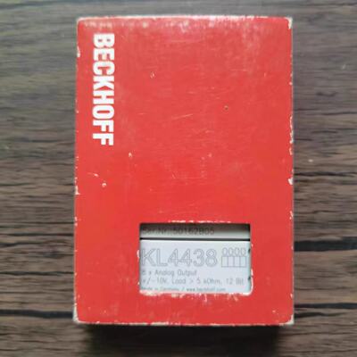 议价全新原装正品 BECKHOFF倍福 KL4438 模块 实物拍摄 现货销售