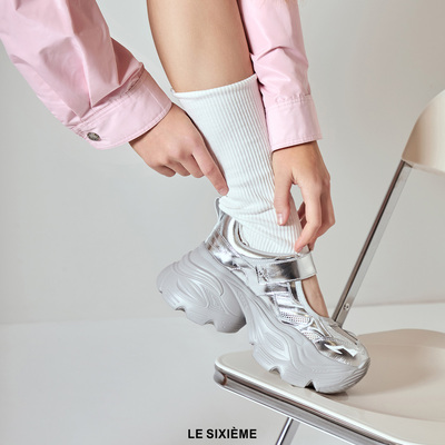 LE SIXIEMEmusika「凯旋门狂想曲」U形玛丽珍机能厚底运动鞋