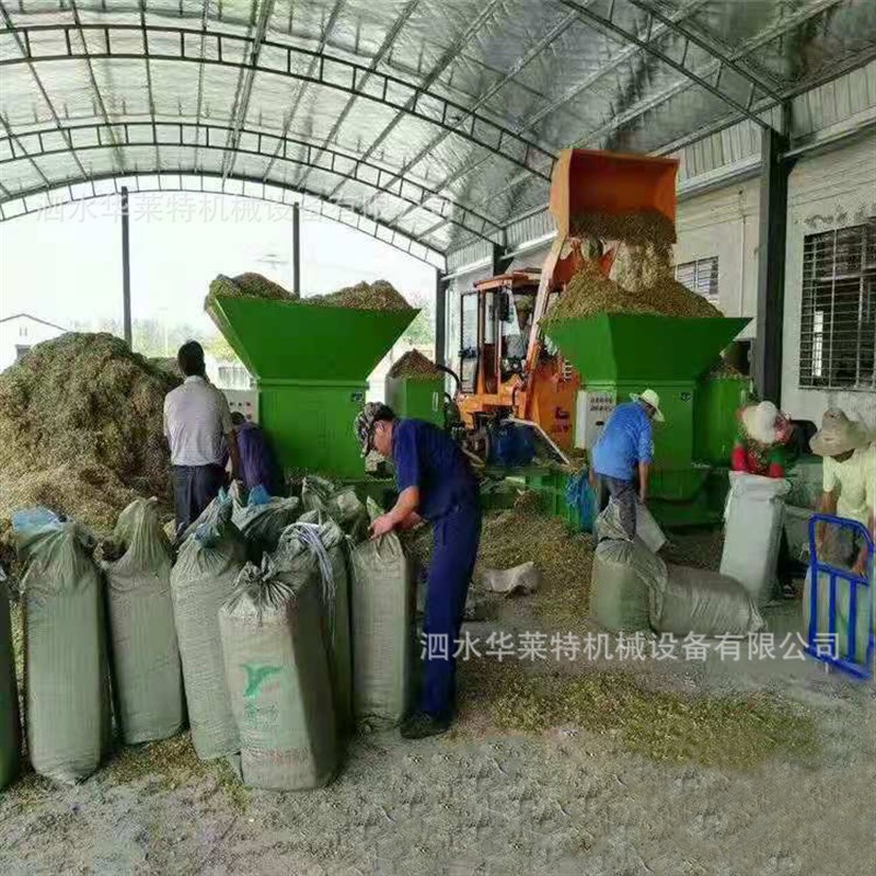 小麦青秆打包机卧式储贮玉米秸青打捆装袋M机液压牧草甜象草压块
