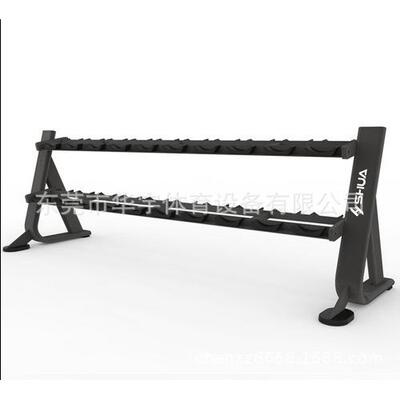 双层哑铃架（需另配哑）SH-G6884-T18可以放置10副哑铃