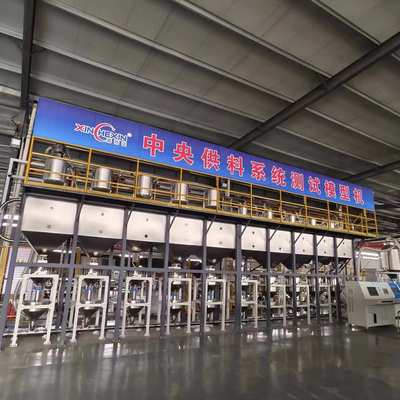 中央供料系统 农用膜专用供料系统 多机大产能自动化吸料机造粒机