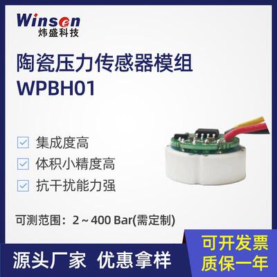 winsen炜盛WPBH01陶瓷压力传感器模组压力探头感应器元件精准