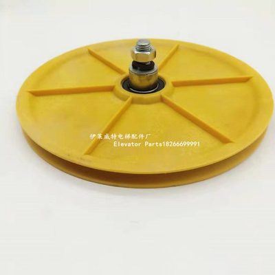 *器涨紧5置 20605通力42115 涨紧2104轮装**轴承0 限速* 60电梯轮