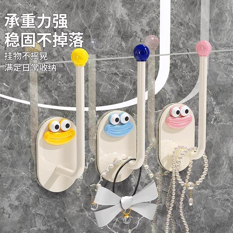 发圈发箍收纳架卫生间发饰发夹粘钩皮筋头绳挂钩发绳首饰收纳神器