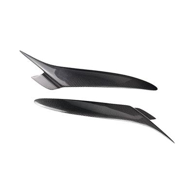 适用于马自达MazdaRX8真碳纤维前睑大灯灯眉贴汽车外饰改装配件