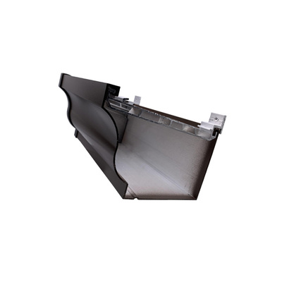 彩铝铝合金天沟雨水槽型材屋檐排水槽落水系统别墅檐沟方形雨水管