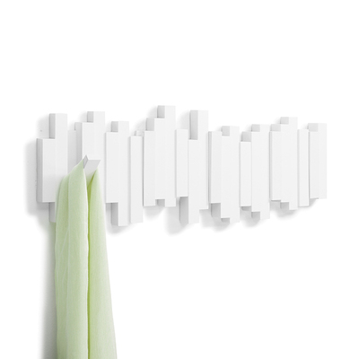 ubra木桩造型多组衣帽欧式墙壁卧室装饰门后挂衣架