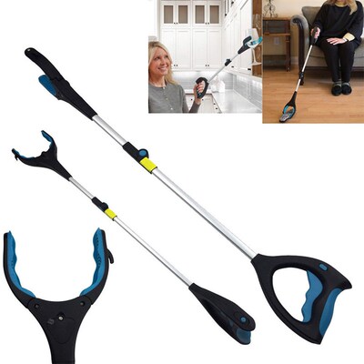 84CM Foldable Litter Reachers Grabber Trash Rotating Head Gr