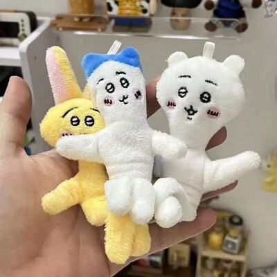 Miniso Chiikawas 10Cm Plush Doll Pendant Kawaii Hachiware Us