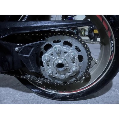 DH链条 适用无极300AC 300 525RR改装油封链条静音油封套链配件