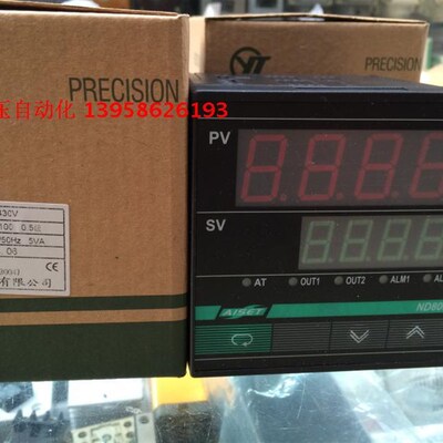 AISET上海亚泰仪表 ND-8430V PT100 ND8000 智能温控仪 SSR输出