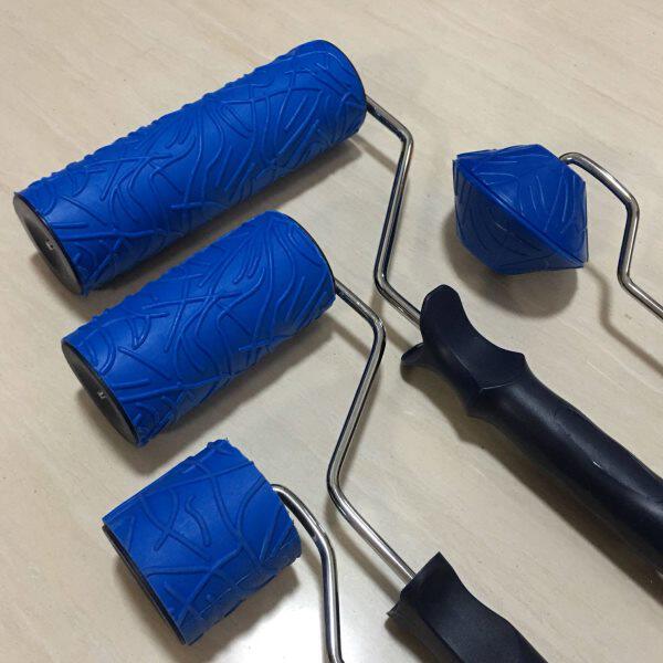 肌理漆艺术漆小纤维滚筒小乱纹滚筒工具