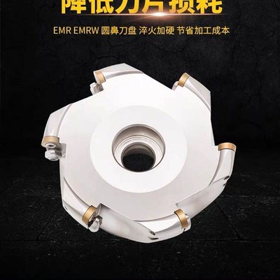数控刀盘 铣刀盘 EMR5R 6R50 50 63 80 100 125开粗R5R6圆鼻刀盘