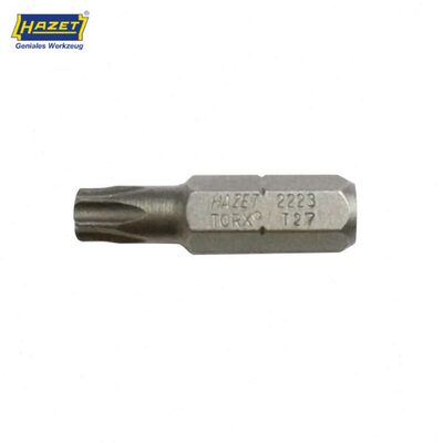 德国HAZET星型梅花TORX旋具批头2223-T6/7/8/9/10/T15/T20/T25