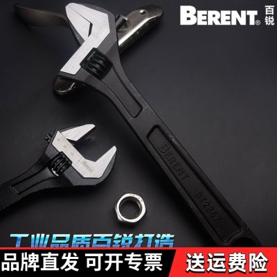 百锐 活络扳手多用活口扳手开口扳手螺丝钉板子螺母扳子螺栓扳手