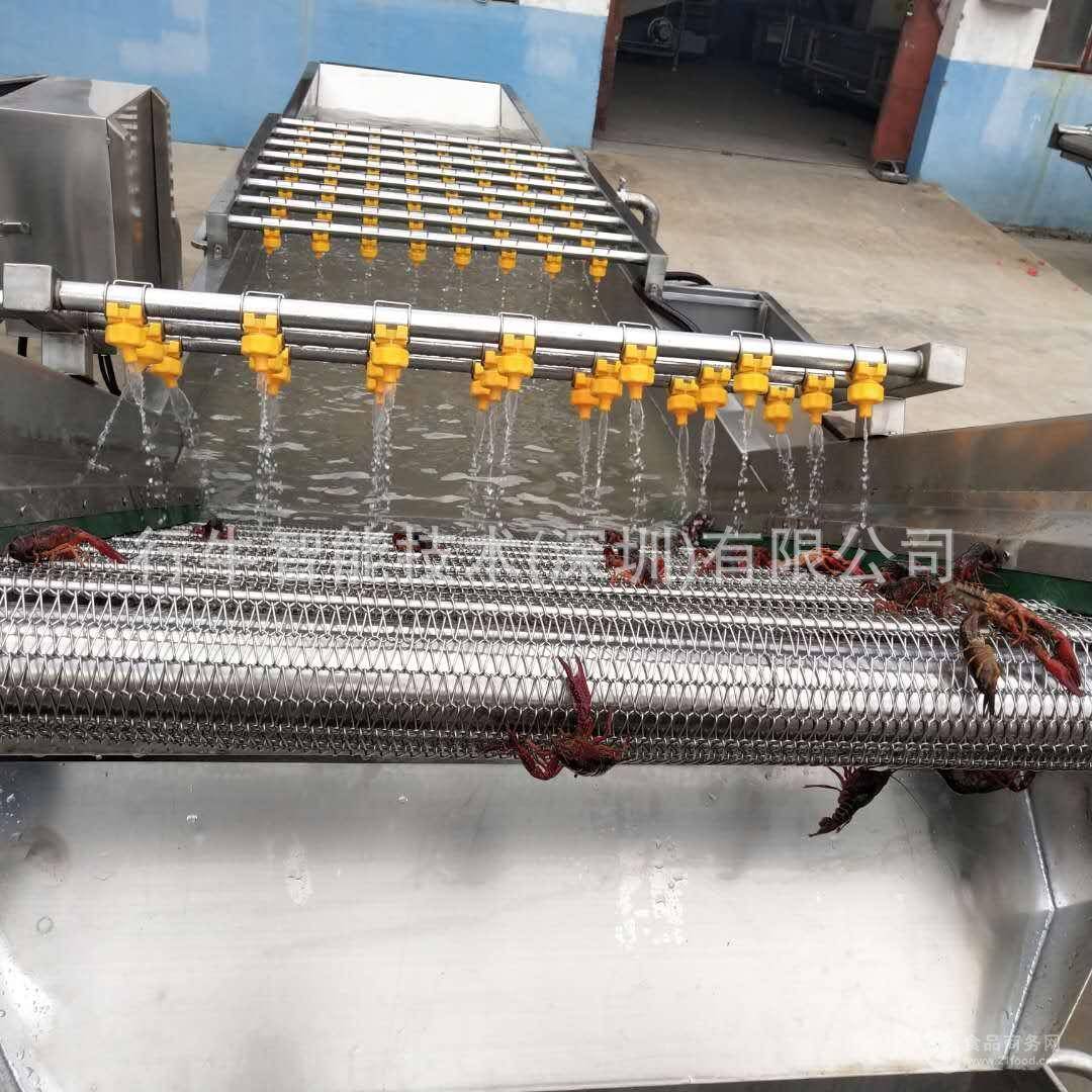 水果蔬菜清洗机果蔬气泡清洗机器翻浪喷淋洗果设备