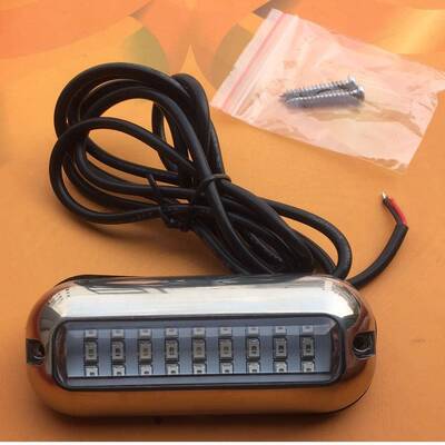 E019001白光游艇船用27PCSLED不锈钢316水底灯