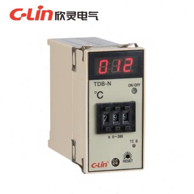 欣灵电气 数显温度控制仪 温控表 TDB-N (E5EN) K 0-399度