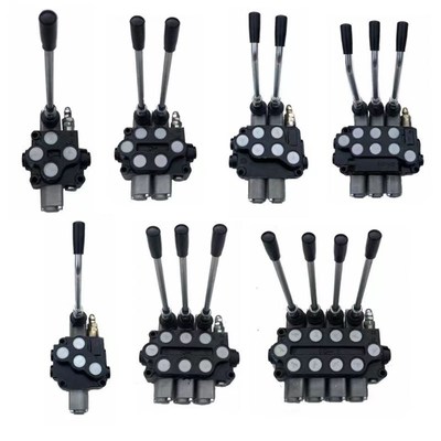 ZD-L102E系列多路阀垃圾车清障车多路阀分配器液压马达双向分配器