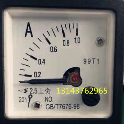 指针交流电流表99T1-1A 2A 3A 5A 10A 15A 20A SQ-48 安装式电表