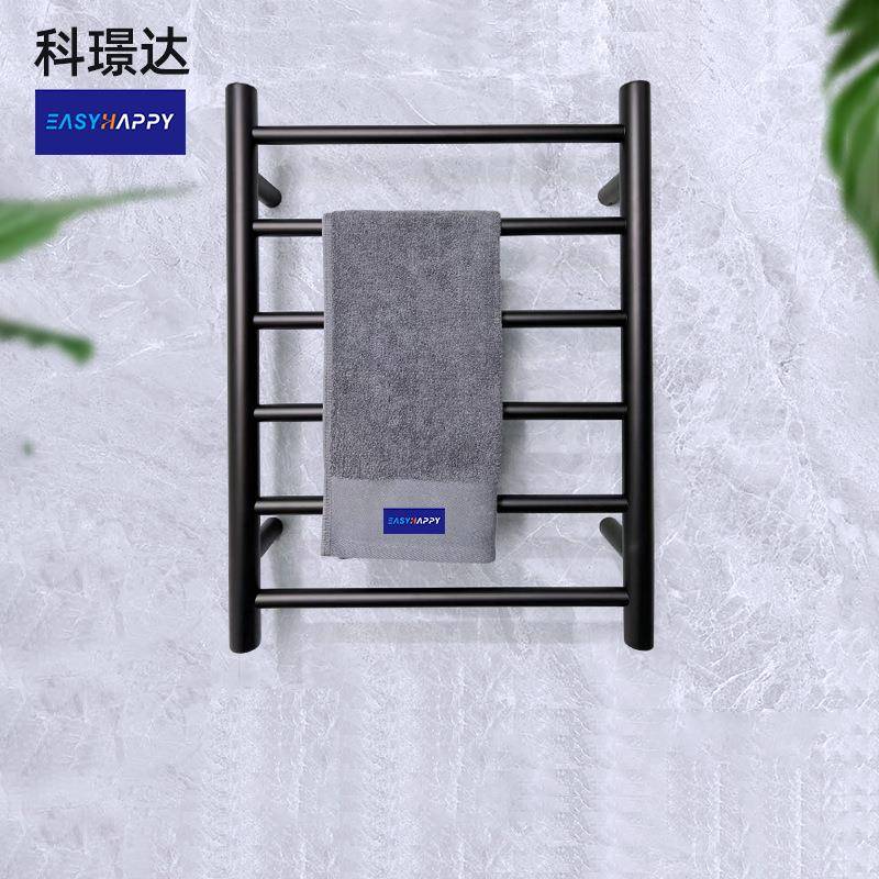 碳纤维智能电热毛巾架不锈钢家用卫生间浴室烘干浴巾架