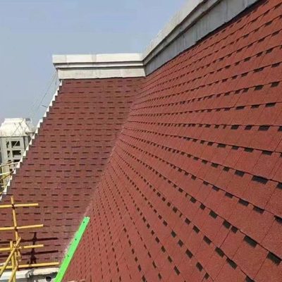 高档双层沥青瓦片屋顶自粘型别墅木屋房屋顶面防水玻纤瓦油毡瓦片