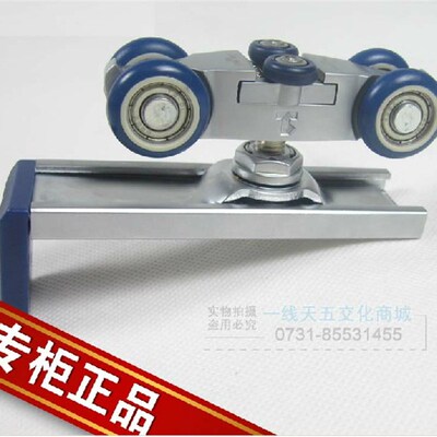 顶固五金木门吊轮移门吊滑轮推拉门吊轮DL-0144珍珠铬静音吊滑轮