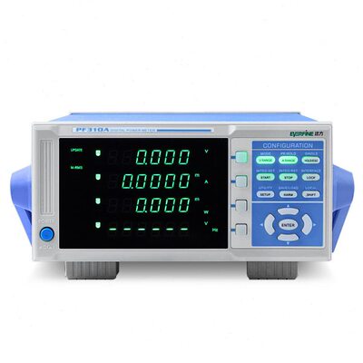 Everfine远方PF310A单相数字功率计谐波及待机功耗测试工程