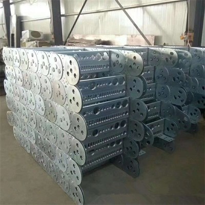 重型机械电缆钢铝拖链  钢制拖链TL全系列打孔/框架式