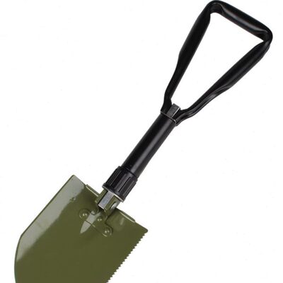 6411工厂Q3折叠式多功能铁锹车载锹户外野营铁锹铲子应急救援铲