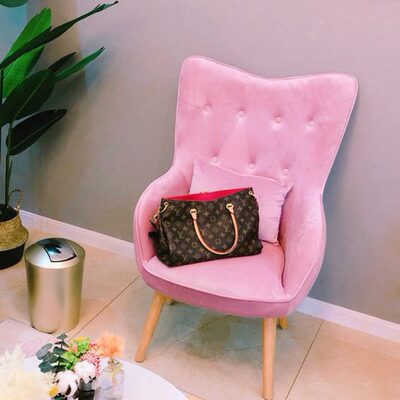 北欧式单人沙发小户型卧室客厅现代简约布艺高靠背阳台懒人沙发椅